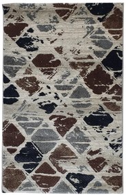Spoltex, Kusový koberec Cambridge bone 7879, 200x290, hnědá, chodba / předsíň