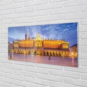 akrylový obraz Krakov Cloth sunset 140x70 cm