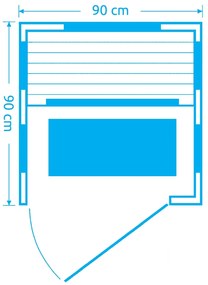Marimex | Infrasauna Marimex TRENDY 1001 M s Wi-Fi (FSC) | 11105673