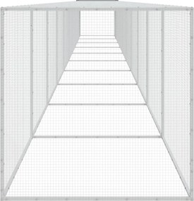 Klec pro kuřata se střechou antracitová 1 003 x 98 x 90 cm ocel 3189043
