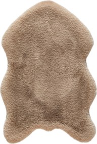 XXXLutz UMĚLÁ KOŽEŠINA, 60/90 cm, šedohnědá Novel - Kůže - 007821016102