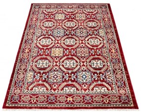 Kusový koberec RIVOLI EE62B Klasický červený Rozměr: 120x170 cm