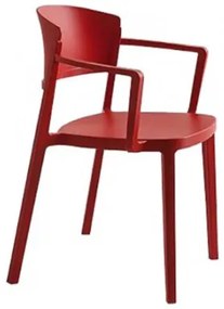 Gaber Plastová židle s područkami ABUELA Barva plastu Gaber šedo-modrá 98