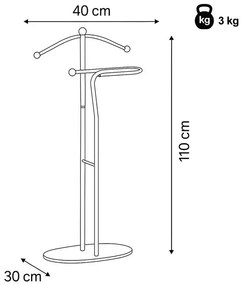Němý sluha Autronic 83213 CR
