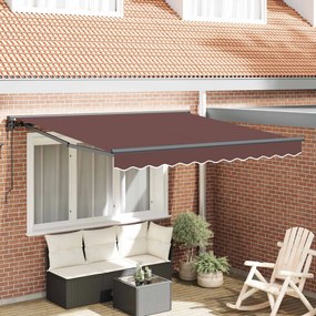 Rám markýzy Hnědá 350 x 250 cm 3330246