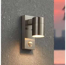 Eglo 99569 - LED Venkovní nástěnné svítidlo se senzorem RIGA 1xGU10/3W/230V IP44 99569