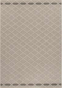 Ayyildiz, Kusový koberec Patara 4953 Beige – na ven i na doma, 80x250, béžová, chodba / předsíň