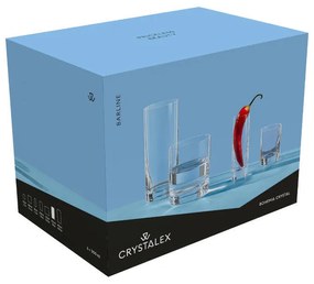 Crystalex - Bohemia Crystal Sklenice na nealko Barline Waves 300 ml. 6 ks