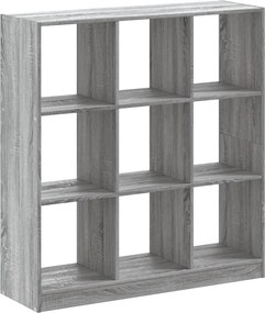 Knihovna šedá sonoma 102 x 32 x 108 cm kompozitní dřevo 3307842