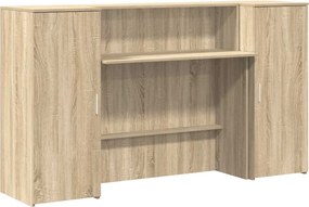 Recepční stůl dub sonoma 180x50x103,5 cm kompozitní dřevo 3324207