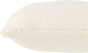 Bílý polštář Teddy Bouclé White - 45*45 cm
