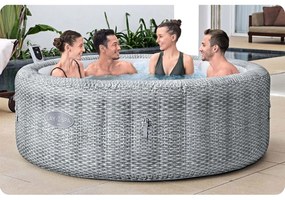 Dmuchané SPA Lay-Z Bali šedé pro 6 osob Bestway 6001N - Luxusní vířivka pro relaxaci a pohodu