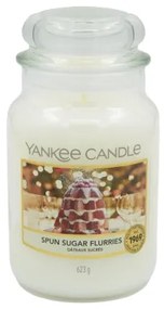 Svíčka vonná sklo Yankee candle SPUN SUGAR FLURRIES 623g (hoří 150hod) 716299