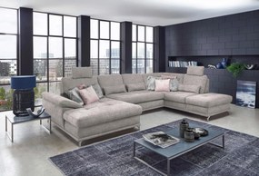 XXXLutz SEDACÍ SOUPRAVA, textil, barvy stříbra Sit & More - Sedací soupravy - 000144005525