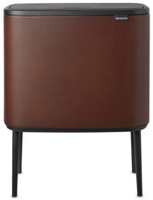 Brabantia BO Touch Bin 11+23L minerální hnědá