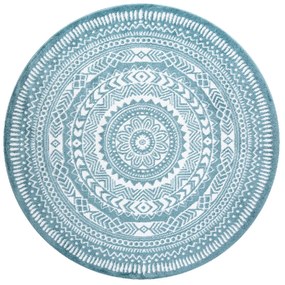 Dywany Łuszczów Kusový koberec Napkin blue kruh - 120x120 (průměr) kruh cm