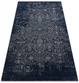 Kusový koberec vlněný JADE 45008/500 OSTA Ornament modrý béžový Rozměr: 240x340 cm