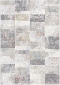 Moderní kusový koberec Ragolle Argentum 63440 4747 šedý krémový Rozměr: 160x230 cm