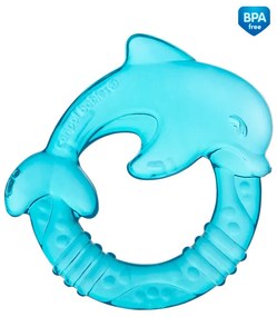 CANPOL BABIES Chladící kousátko delfín modré