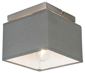 Moderní stropní svítidlo šedé - VT 1