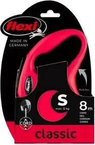 Flexi Classic S lanko 8m červené / Vodítko