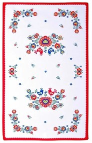 Forbyt Utěrka Folklor červená 72x44 cm 1 ks