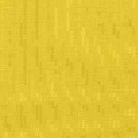2dílná sedací souprava s polštáři světle žlutá textil 3201855