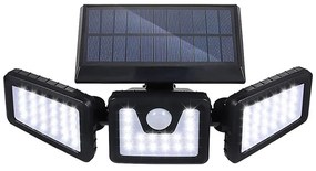 3 panelové solární svítidlo s otočným pólem