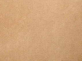 Přikrývka 220 x 200 cm pískově béžová BAYBURT Beliani