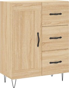 Skříň highboard dub sonoma 69,5 x 34 x 180 cm kompozitní dřevo 3198692