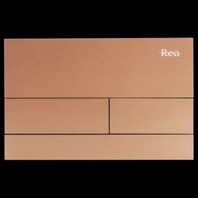Rea Rea, Ovládací tlačítko k podomítkovým systémům WC T-Steel, měděná matná, REA-E0053