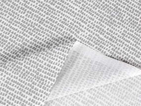 Biante Bavlněný závěs Sandra SA-061 Nepravidelné tvary na bílém 135x140 cm