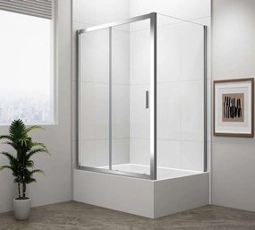 Polysan Deep - Sprchový kout 110x90 cm, L/P varianta, čiré sklo/chrom MD1116MD3316