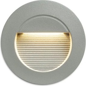RED R14143 MARCO 70 zápustná stříbrnošedá 230V LED 3W IP65 3000K - RED - DESIGN RENDL