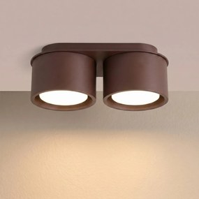 Sollux Lighting Stropní svítidlo MODO 2 hnědé GX53