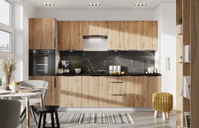 Casarredo - Komfort nábytek Kuchyně MAGDALENA 300 cm dub wotan