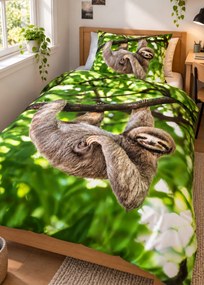 3d povlečení s lenochodem - Bradipo Bradipo 140x200 cm