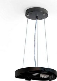 Závěsná sada včetně řetězů 125cm černá PROLUMIA 40008923