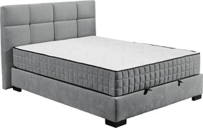XXXLutz AMERICKÁ POSTEL, 120/200 cm, antracitová MID.YOU - Postele s úložným prostorem - 002220053401