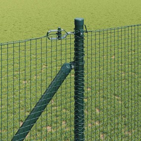 Svařované drátěné ploty s hroty 100 x 1 m Ocel potažená PVC 3352146