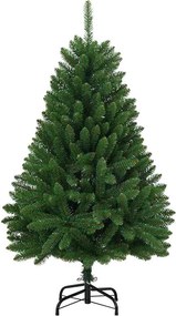 Umělý vánoční stromeček 120 cm 150 LED Teplá bílá PVC a ocel 3395669
