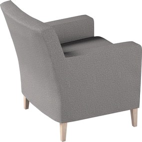 Potah na křeslo IKEA Karlstad barva šedá látka pletený vzor