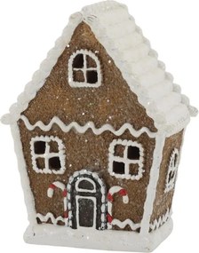 Perníková chaloupka Gingerbread Noël LED – 9,5*5*12,5 cm / 2xLR44