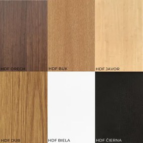 Moderní dřevěné nástěnné hodiny | Minimalistický design do interiéru I SENTOP HDFK033