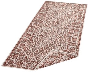 NORTHRUGS - Hanse Home koberce Kusový koberec Twin-Wendeteppiche 103114 terra creme – na ven i na doma - 80x250 cm