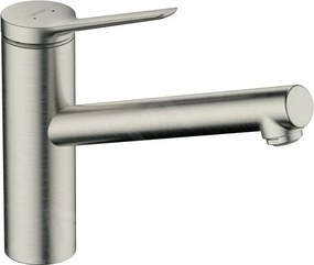 Hansgrohe Zesis M33, dřezová baterie 150, ocelová, 74802800