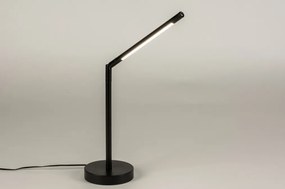 Stolní minimalistická LED lampa Cascade Black