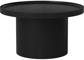 Konferenční stolek Plateau Ø74 cm, velký, více variant - Bolia Varianta: černý dub