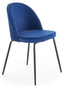 Jídelní židle Kliry (tmavě modrá). 1048609