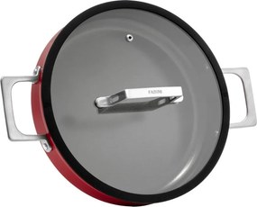 Pánev s poklicí/s keramickým povrchem ø 28 cm Meda 4.0 – FABINI
